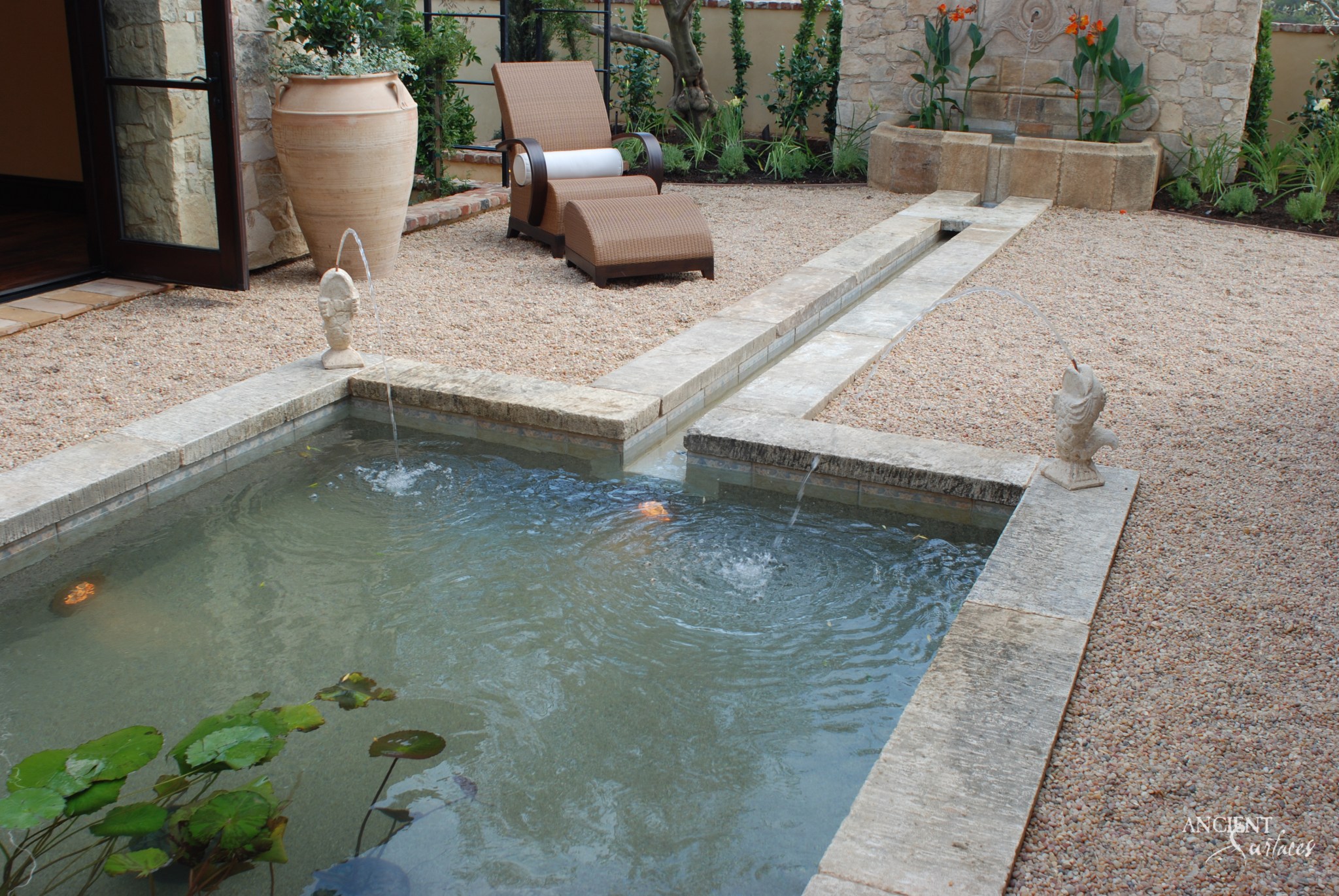 Elegance at the Edge: Limestone Pool Coping for Luxury Villas by ...