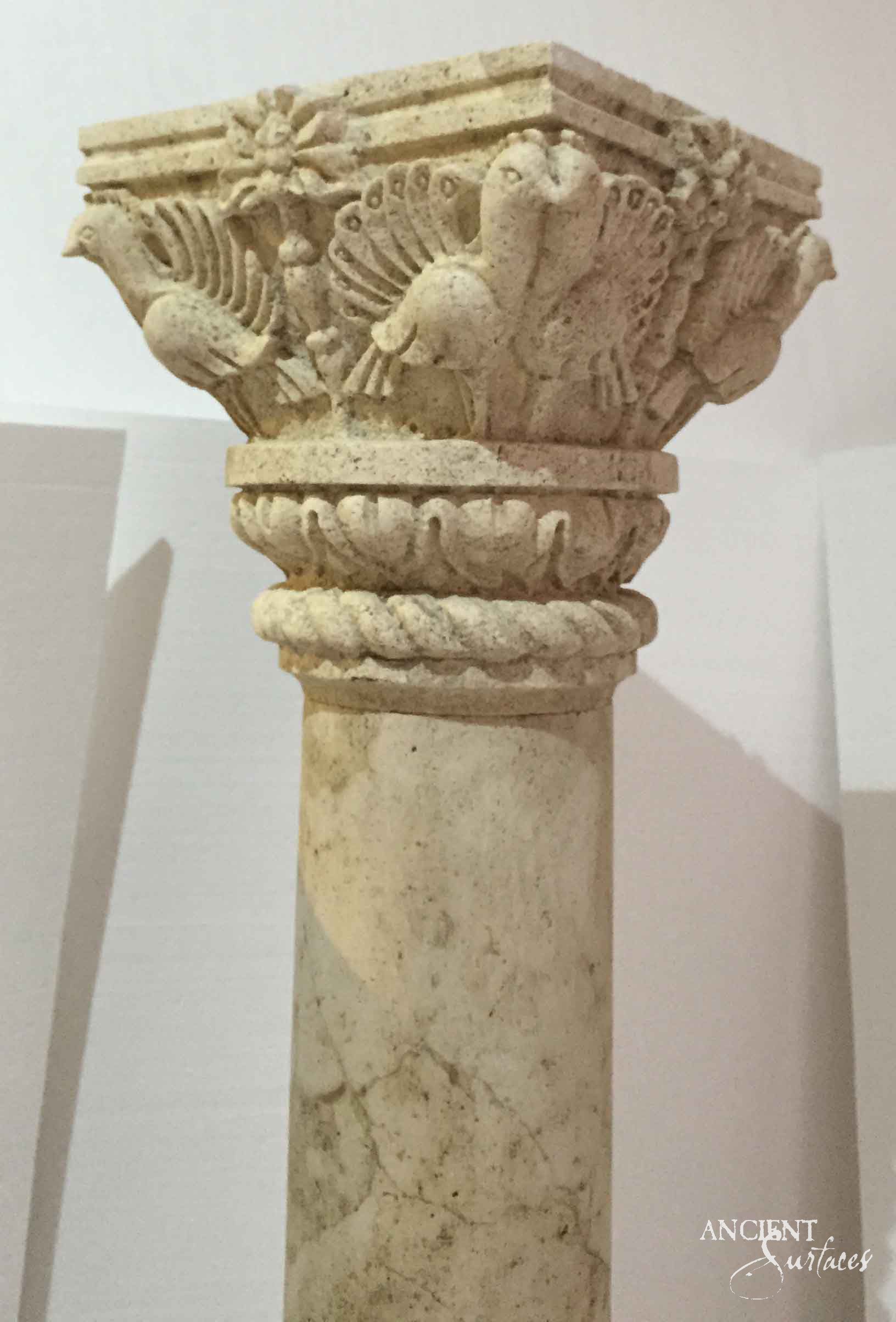 Echoes of Elegance: Antique Columns Curated by Ancient Surfaces