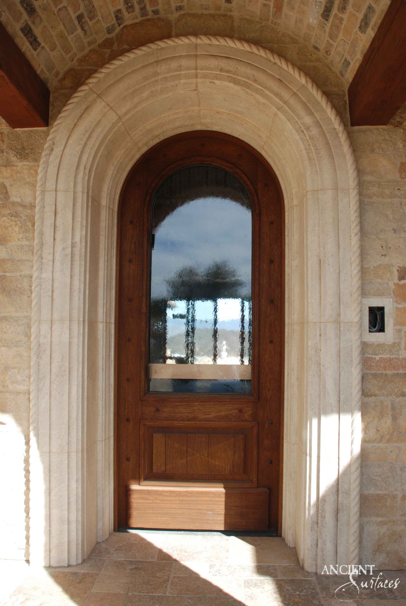 Embracing Elegance: The Art of Antique Limestone Entryways by Ancient ...