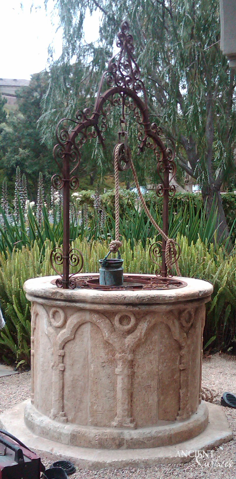 Rediscovering History: The Enchantment of Antique Limestone Wellheads ...