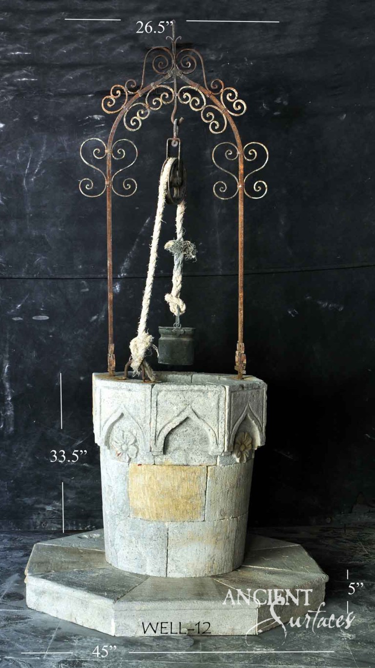 Bring Timeless History to Your Home with Ancient Surfaces' Antique Wells