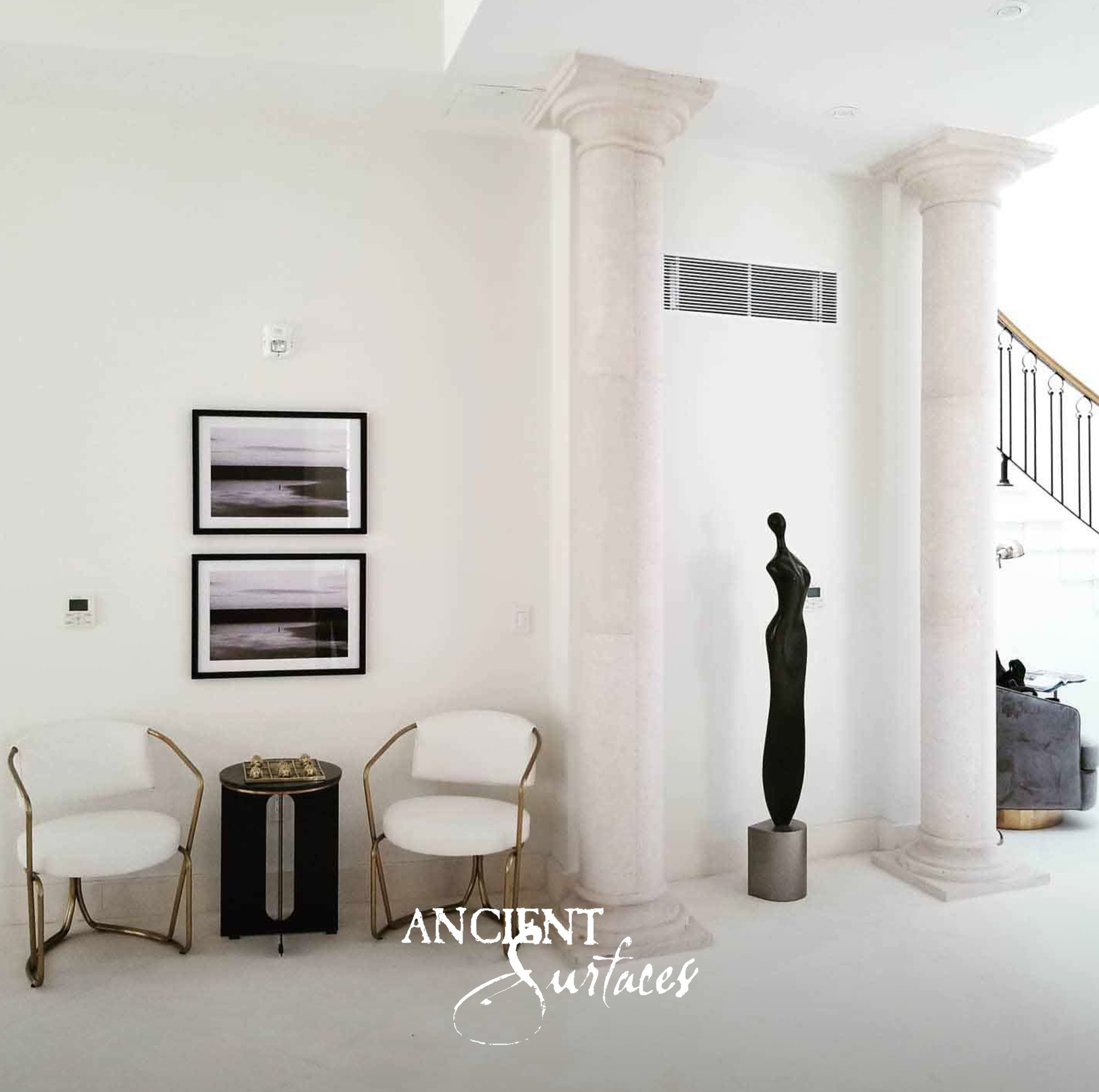 Stone Sentinels: How Antique Limestone Columns Define Spaces with ...